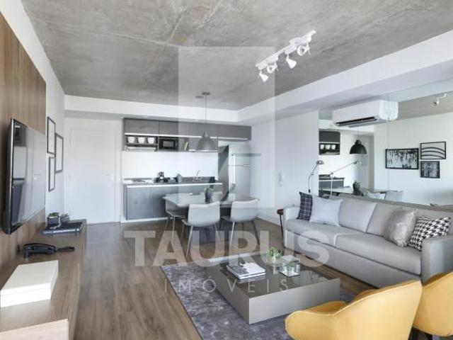 Apartamento mobiliado para comprar com 1 quarto, 1 vaga, 70m², no Brooklin, São Paulo SP