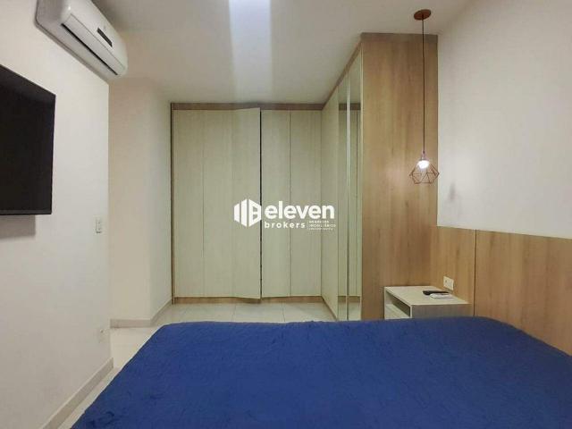 Apartamento Mobiliado para Locação no Gonzaga — 2 Dormitórios, Varanda Gourmet e Lazer Completo | Santos/SP | Cód.: 12904