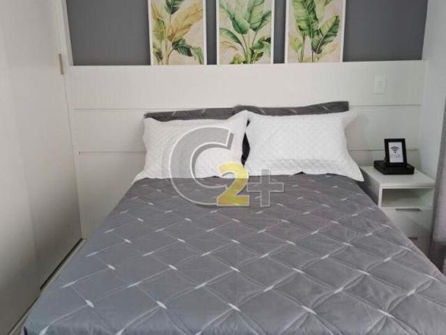 Apartamento mobiliado para locação na Consolação com 1 quarto, 1 vaga de garagem