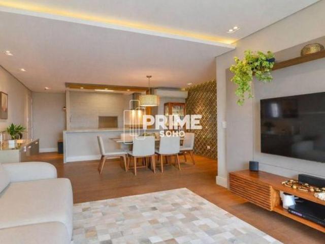 APARTAMENTO MOBILIADO PRÓXIMO DO MUSEU DO OLHO 3 QUARTOS SUÍTE 2 VAGAS E SACADA