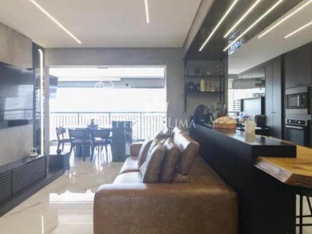 Apartamento Mobiliado Tatuapé, 112 m² 3 suítes com ar condicionado, varanda gourmet 2 vagas