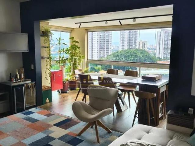 Apartamento Mobiliado venda, Vila Leopoldina, 96 metros, 2 quartos, 1 suite e 2 vagas.Varanda Gour