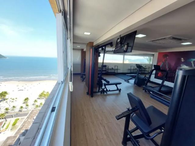 Apartamento Mobiliado, Vista mar alto padrão, prédio frente mar, 2 dormitórios no bairro Boqueirão