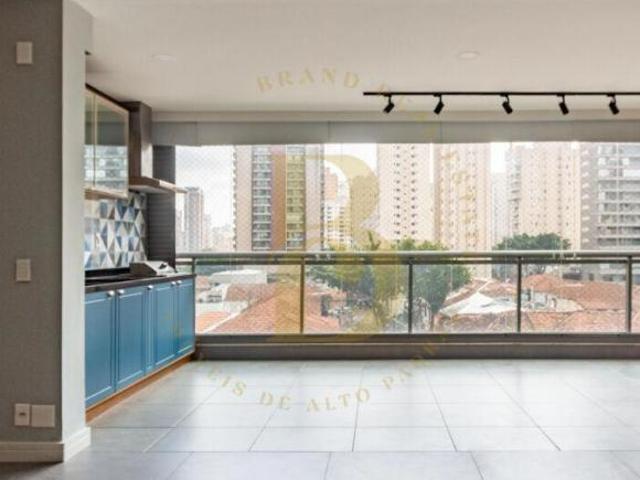 Apartamento moderno na Vila Nova Conceição com 134m², 3 dormitórios 1 suíte master, varanda integr
