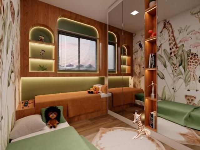 Apartamento Moderno no Capão Raso – Lazer Completo em condomínio Clube