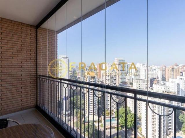 Apartamento moderno com 48m², 1 quarto, 1 vaga na Vila Nova Conceição SP