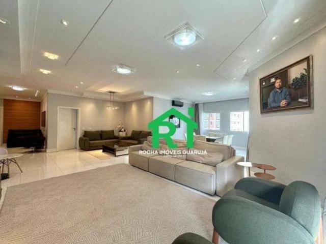 Apartamento moderno com 4 Quartos 4 suítes, 3 vagas, lazer à venda em Pitangueiras, Guarujá