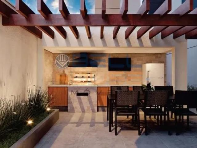 Apartamento moderno com 2 dormitórios 1 suíte e terraço gourmet no Campestre 64,64 m²