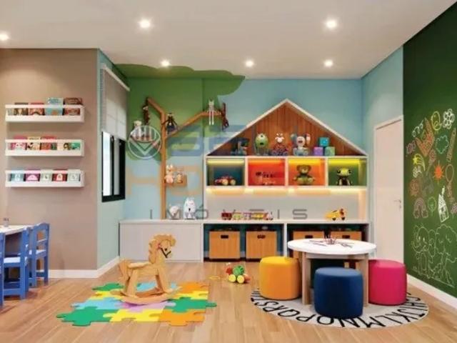 Apartamento moderno com 2 dormitórios 1 suíte e terraço gourmet no Campestre 64,64 m²