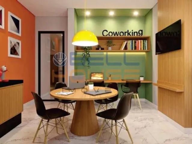 Apartamento moderno com 2 dormitórios 1 suíte e terraço gourmet no Campestre 64,64 m²