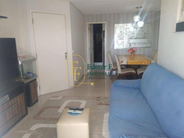 Apartamento moderno com 3 dormitórios, suíte e 2 vagas fixas