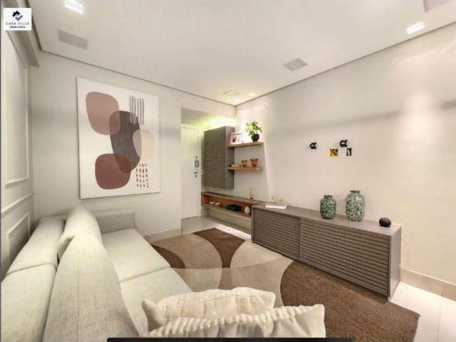 Apartamento moderno com suíte, escritório e ambientes integrados