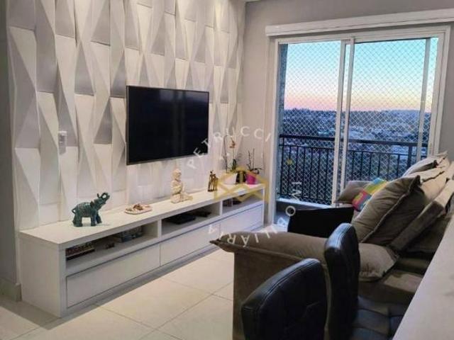 APARTAMENTO MODERNO E ACOLHEDOR NO CONDOMÍNIO RESIDENCIAL COLINA VERDE, LOCALIZADO EM VALINHOS, SP