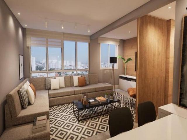 Apartamento moderno em condomínio de luxo no coração de cidade] 2 quartos, 1 suíte, 2 banheiros, 2
