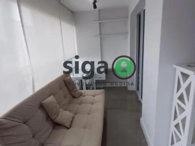 Apartamento moderno em Santa Cecília | 36m² ? Varanda integrada ? 1 vaga ? Lazer completo