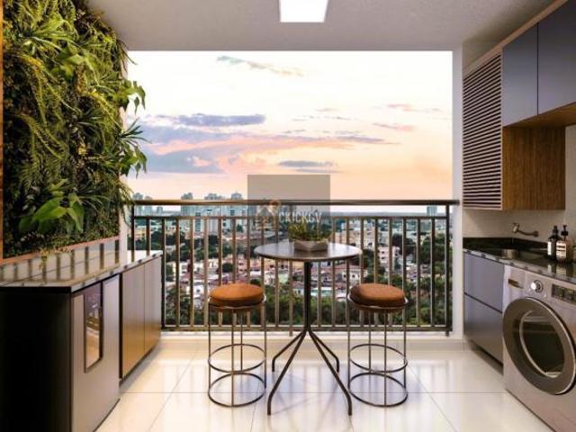 Apartamento moderno, funcional e com área verde permanente 2 dormitórios, sala de estar e jantar i