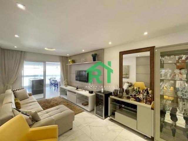 Apartamento Moderno, Varanda Gourmet, 3 Dormitórios, 2 Vagas, Área de Lazer, Pitangueiras, Guarujá/S
