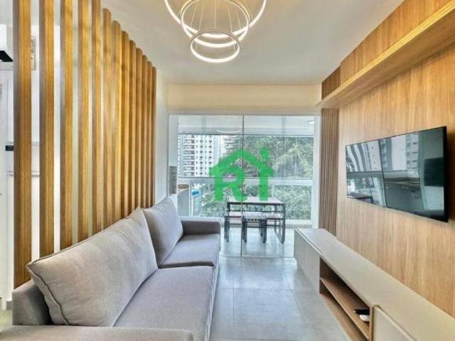 Apartamento moderno, 2 dormitórios, 2 vagas, lazer, Astúrias, Guarujá/SP