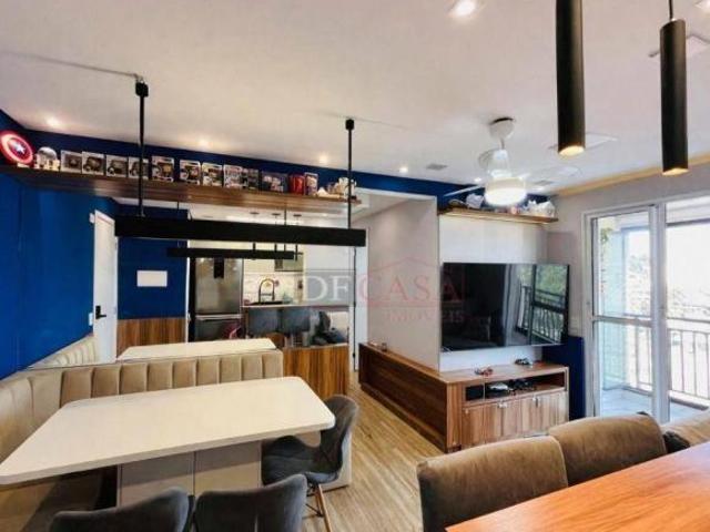 Apartamento Moderno 47m² com planejados Itaquera Rua da Estação Dom Bosco / Varanda Gourmet / 2