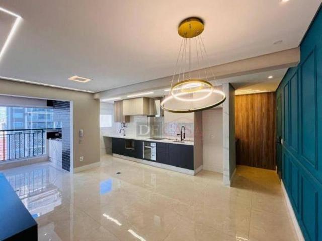 Apartamento Moderno 70m² Tatuapé Varanda Gourmet / 2 dorm. 1 suíte / Vaga escriturada, fixa