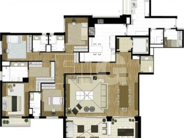 APARTAMENTO MORUMBI | VILA SUZANA Venda 238 m² 4 Suítes 4 Vagas