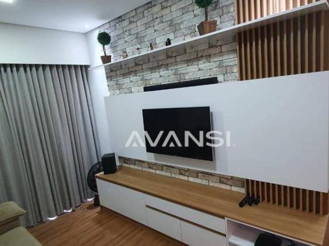 Apartamento Moradas Panzan com 3 dormitórios à venda, 81 m² por R$ 593.000 Jardim Jacyra America