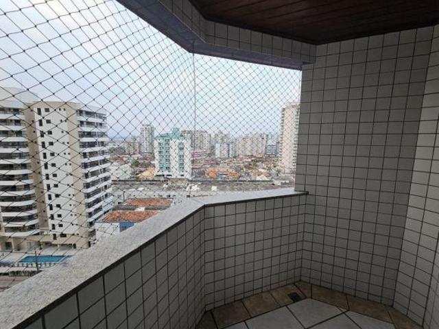 Apartamento na Vila Mirim, 2dorms, 1banheiro, 1vaga de garagem, pé na areia 61m²