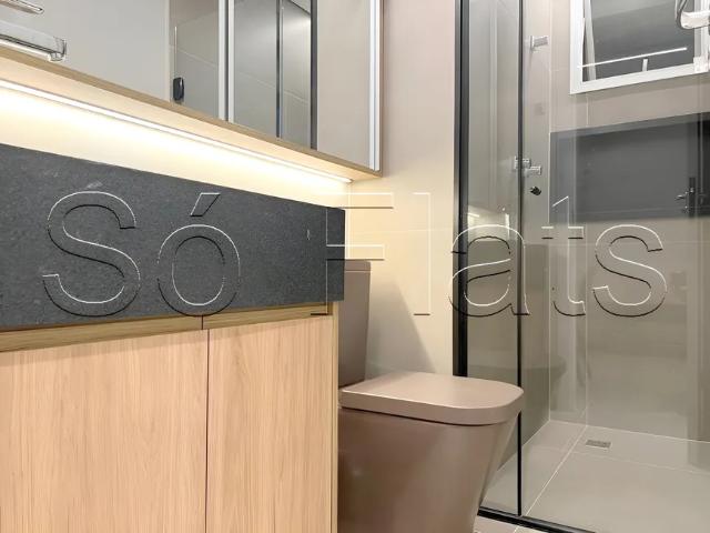 Apartamento na Vila Olímpia com 01 dormitório e varanda Gourmet