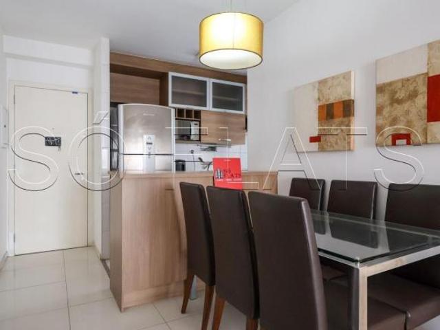 Apartamento na Vila Olímpia com 2 dormitórios suíte varanda e lazer completo