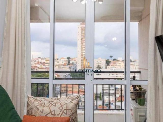 Apartamento na Vila Gustavo com suíte, 2 vagas e varanda em localização privilegiada próxima ao metr
