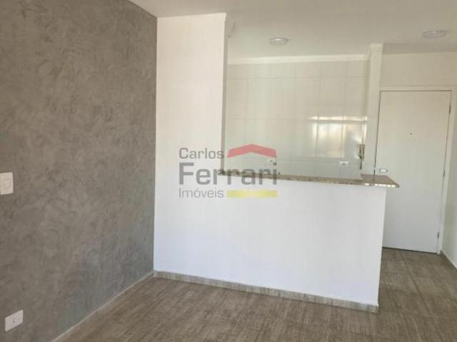 Apartamento na Vila Paulicéia, próximo ao metrô, varanda, 2 quartos e uma vaga, 54 m2