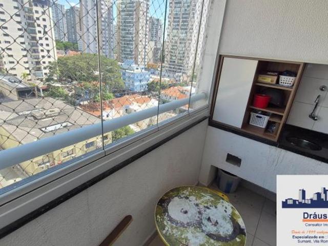 APARTAMENTO NA VILA ROMANA COM VARANDA GOURMET, 94 M2 ÚTEIS, 3 DORMS 1 ABERTO,2 GARAGENS, LAVABO