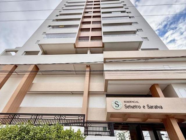 Apartamento na Aviação, 01 Suíte, Sala com sacada gourmet, 200m da praia!