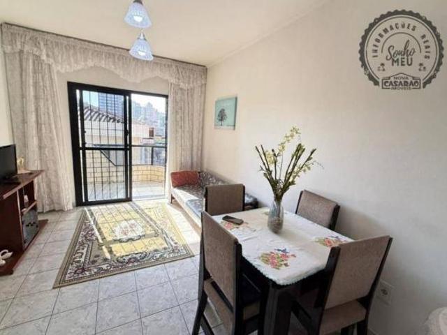 Apartamento com 1 dormitório à venda, 50 m² por R$ 281.000,00 Aviação Praia Grande/SP