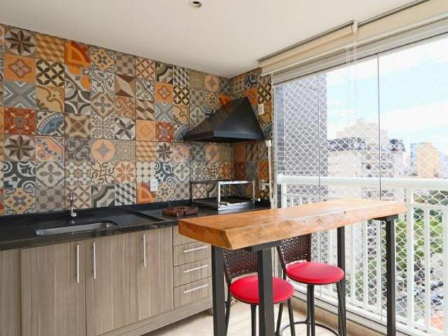 Apartamento na Chácara Inglesa em condomínio clube com varanda gourmet, próximo ao Metrô