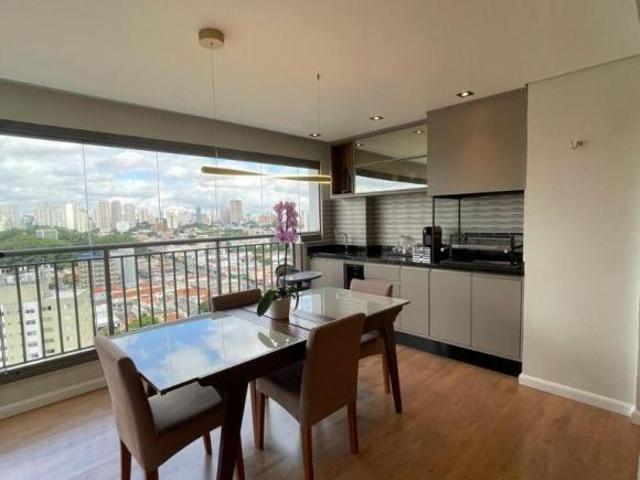 Apartamento na Chácara Santo Antônio com 108m², 3 quartos, 3 suítes, 2 vagas