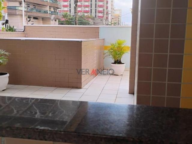 Apartamento na Guilhermina em Praia Grande SP, 1 dormitório perto da praia ar