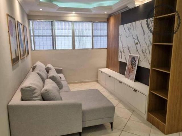 Apartamento com 2 dormitórios à venda, 89 m² por R$ 380.000,00 Vila Guilhermina Praia Grande/SP