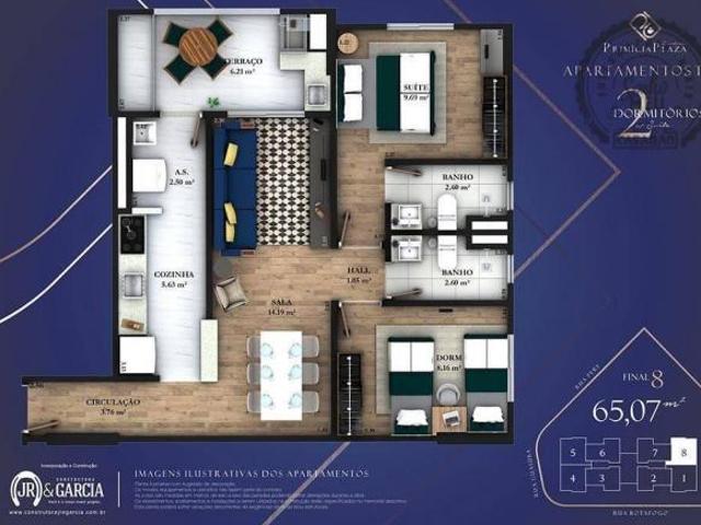 Apartamento na Guilhermina Praia Grande/SP