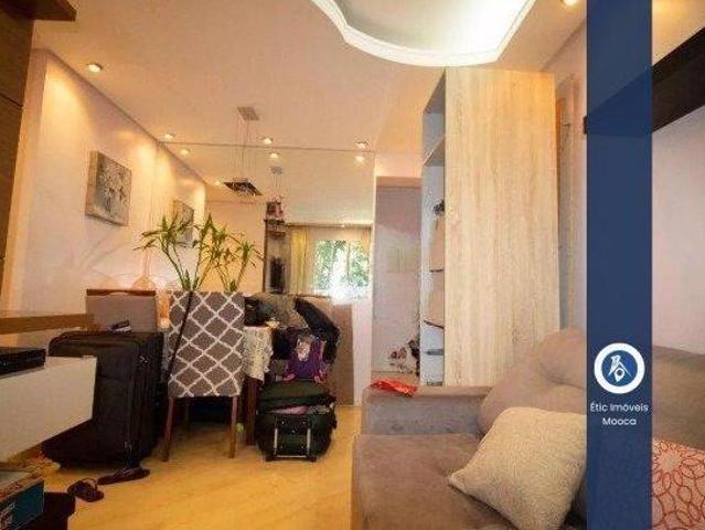 Apartamento na Mooca, 48m², 2 Dormitórios, 1 Vaga