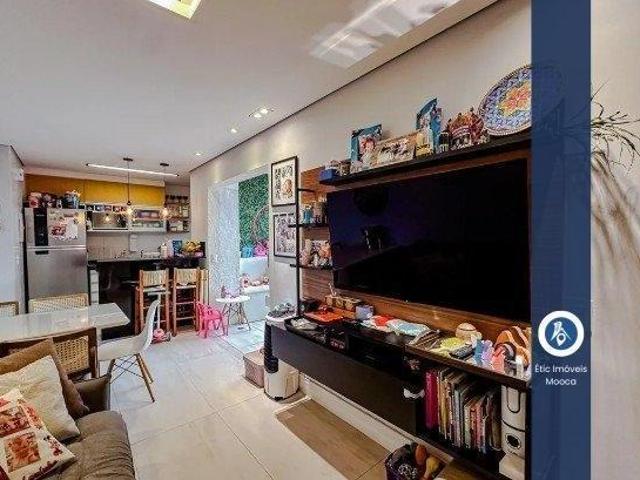 Apartamento na Mooca, 56m², 2 Dormitórios, 1 Vaga