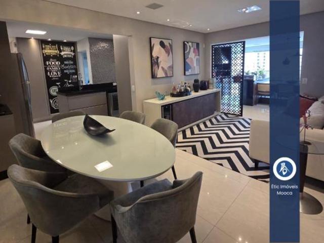 Apartamento na Mooca, 133m² com Ar e depósito