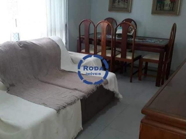Apartamento na Ponta da Praia com 3 dormitórios e vaga demarcada