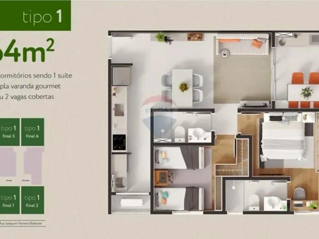 Apartamento na Planta 2 Quartos Vila Gabriel Sorocaba, ENTREGA EM 2026