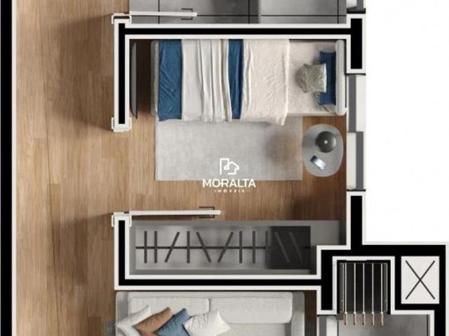 Apartamento na Planta com 2 dormitórios à venda Água Verde Curitiba/PR