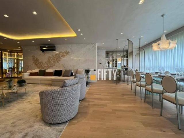 Apartamento na Planta com 3 dormitórios à venda, 263 m², Alto Padrão Brooklin São Paulo/SP