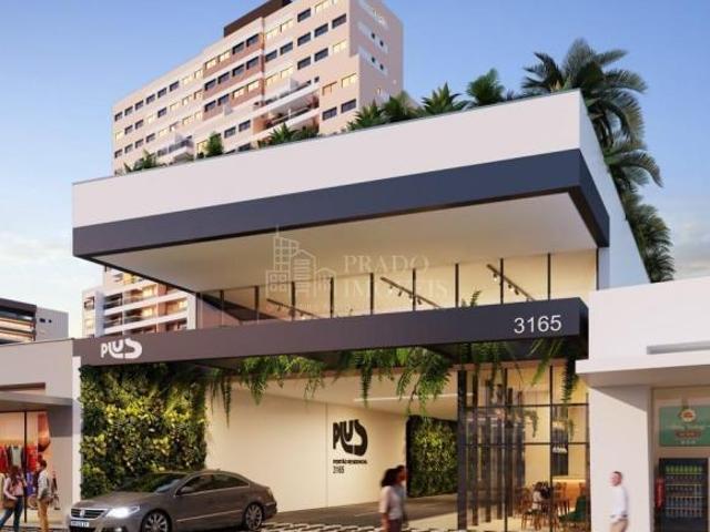 Apartamento na planta à venda 40m² privativos com 1 Dormitório, Portão, Curitiba, PR