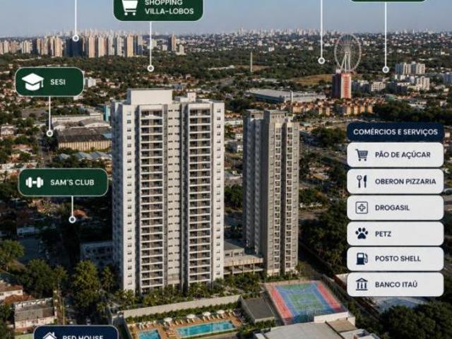 Apartamento na Planta para Venda em São Paulo, Vila Leopoldina, 1 dormitório, 1 banheiro