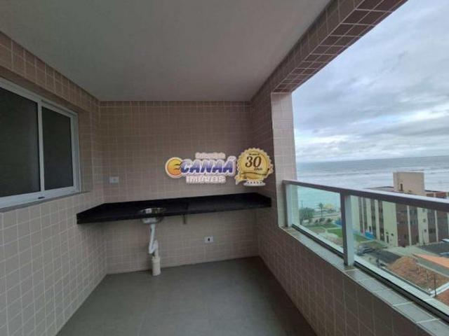 Apartamento na Praia de Mongaguá 2 dormitórios com suíte. Lazer completo