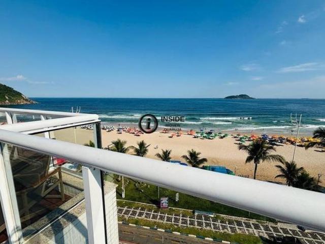 Apartamento na praia do Tombo com 2 suítes